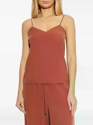 Max Mara Silk V-neck Camisole