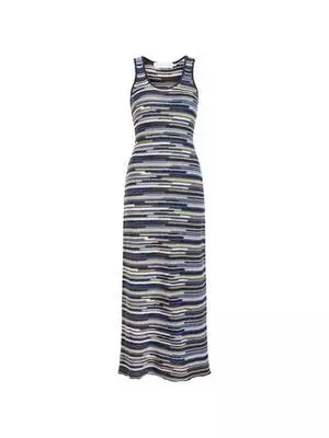 Proenza Schouler White Label Zinah Knit Maxi Dress - Blue