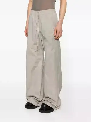 Rick Owens Wide Leg Zip Trousers