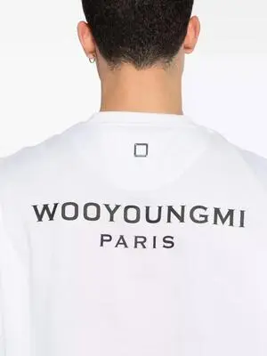 WOOYOUNGMI Tonal-logo T-shirt