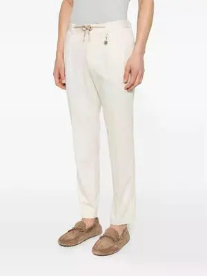 MANUEL RITZ Drawstring Charm Detail Trousers
