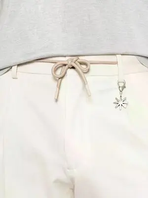 MANUEL RITZ Drawstring Charm Detail Trousers