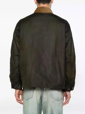 Barbour Corduroy-collar Zip-fastening Jacket