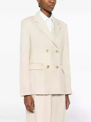 Max Mara Double-breasted Jacket With Flap Pockets