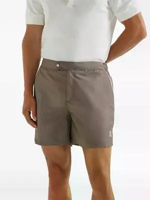 Brunello Cucinelli Piping Swim Shorts