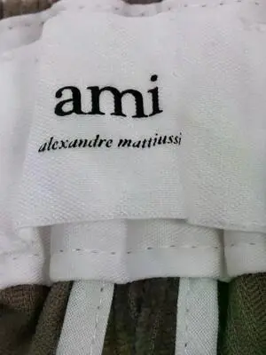 AMI Paris Corduroy Cropped Trousers