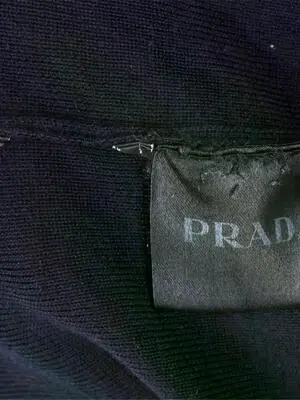 Prada Half-zip Panelled Sweater
