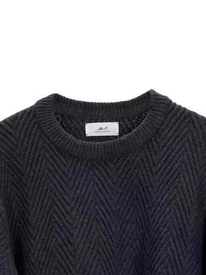 Mr P. Ribbed Merino-wool Sweater