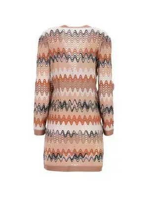 Missoni Zigzag Pattern Long Cardigan