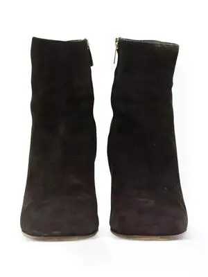 GIANVITO ROSSI Round-toe Suede Ankle Booties