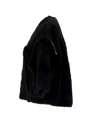 Rick Owens Shearling Cropped Jacket