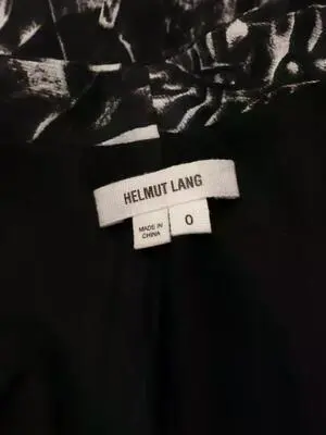 Helmut Lang Printed Linen Blazer