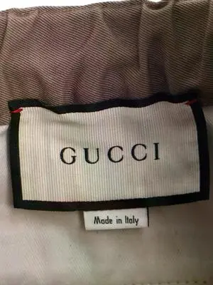 Gucci Side Stripe Cotton Trousers