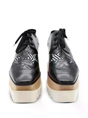 Stella McCartney Star Embellishment Derby Platform Shoes