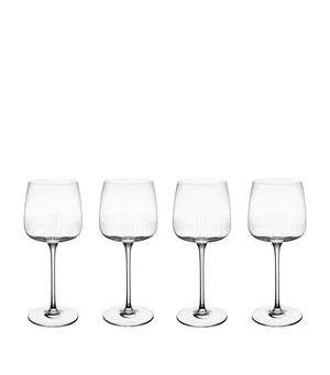 VILLEROY & BOCH Crystal Afina Red Wine Glasses - Clear
