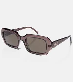 Loewe Slim Rectangular Sunglasses - Brown