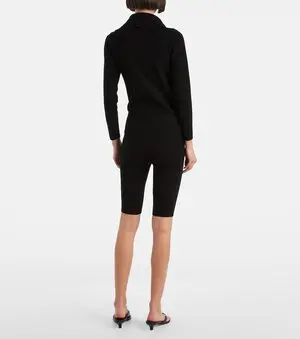 TOTEME Ribbed Knitted Shorts