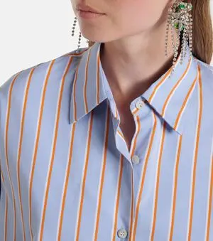 Dries Van Noten Striped Cotton Shirt