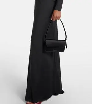 Victoria Beckham Ruched One-shoulder Maxi Dress