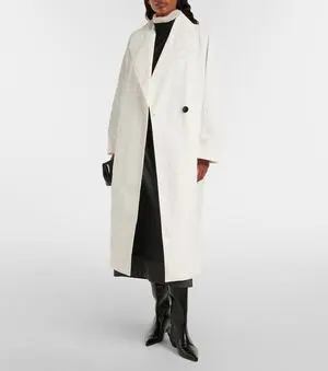 RÓHE Oversized Cotton Linen Coat