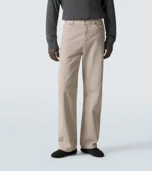 THE ROW Siouxie Straight Jeans - Grey