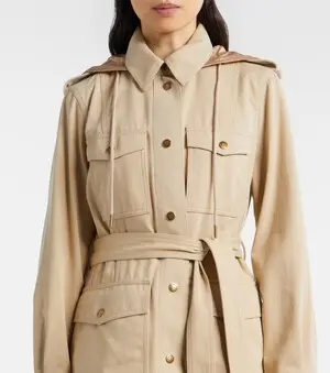 Moncler Centaurea Belted Field Jacket