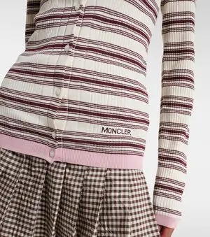 Moncler Striped Cotton Polo Shirt - Multicoloured