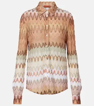 Missoni Metallic Shirts For Women