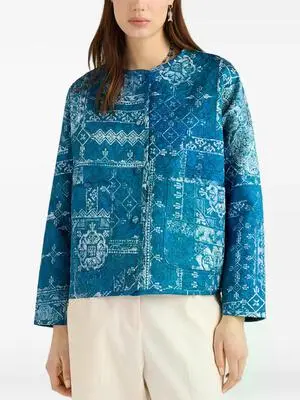 Momoni Gelsomino Printed Jacket