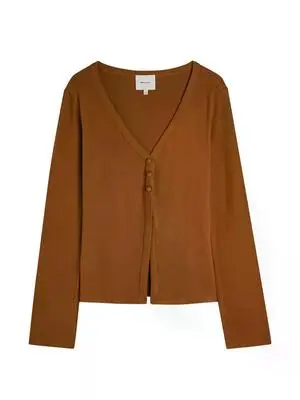 REFORMATION Millie Button V-neck Cardigan