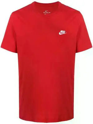Nike Sportswear Club Crew-neck T-shirt - Red