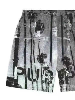 PURPLE BRAND Printed Swim Shorts