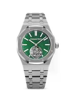 AUDEMARS PIGUET Royal Oak Automatic Tourbillon Watch - Green