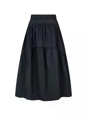 STUDIO TOMBOY Ruffled A-line Skirt - Black