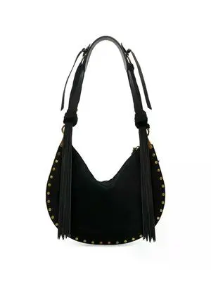 Isabel Marant Étoile Oskin Soft Studded Half-moon Shoulder Bag