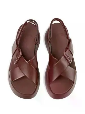 Camper Tasha Buckled Platform Sandals