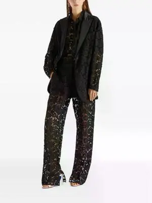Fendi Lace Detailed Trousers