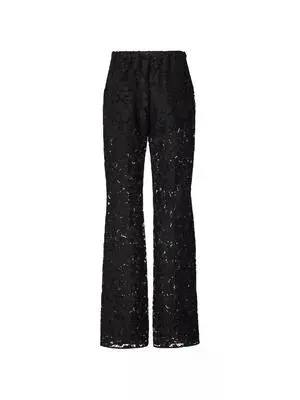 Fendi Lace Detailed Trousers
