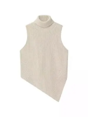 Nanushka Fennec Knitted Turtleneck Vest