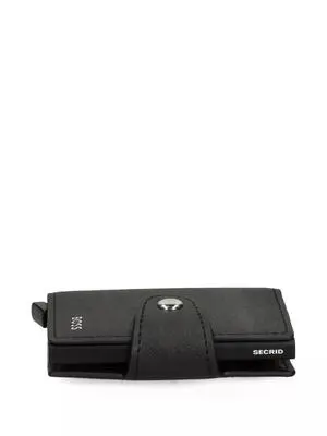 BOSS Snap-button Leather Wallet