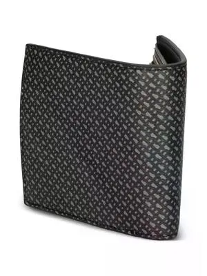 BOSS Patterned Wallet - Black
