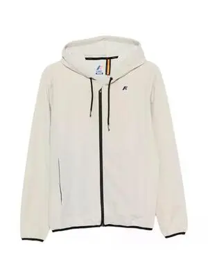 K-WAY Journeer Zip-up Hoodie - Neutrals