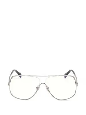 Max Mara Aviator Eyeglasses - Silver