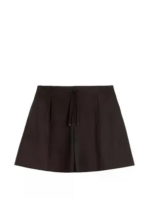 TOD'S Tailored Shorts With Drawstring Fastening - Brown