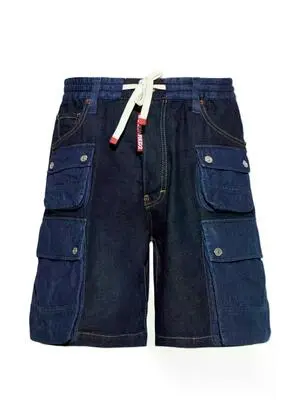 Dsquared2 Dark Wash Cargo Shorts