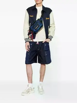 Dsquared2 Dark Wash Cargo Shorts