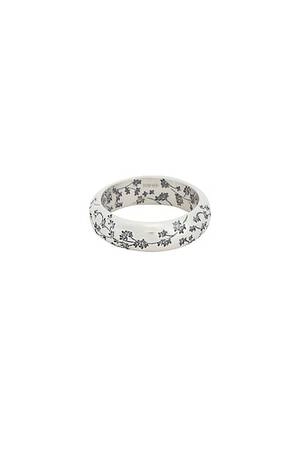 SERGE DENIMES Blossom Ring In Sterling - Silver