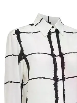 Kiton Buttoned Abstract-print Shirt