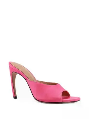 Attico Betta Rounded-toe Sandals - Pink