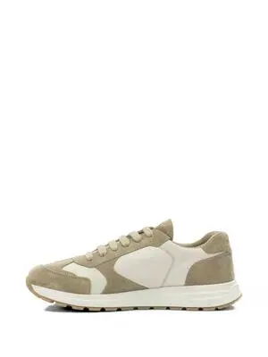 Prada Prax Suede And Re-nylon Sneakers